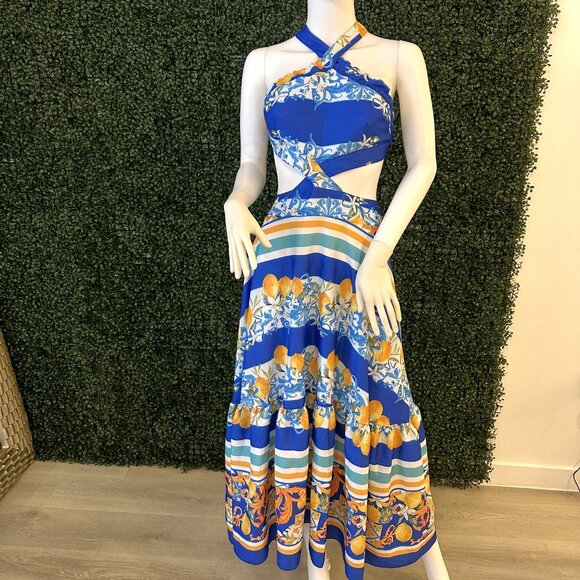 Chicle USA | Dresses | Printed Midi Dress Small | Poshmark